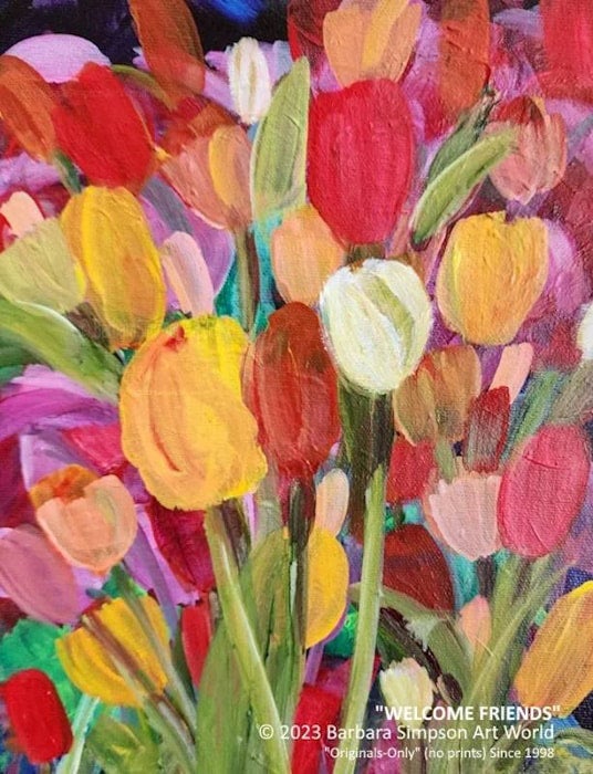Welcome Friends | Barbara Simpson Art World