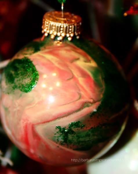 Inspirational Glass Globe | Barbara Simpson Art World